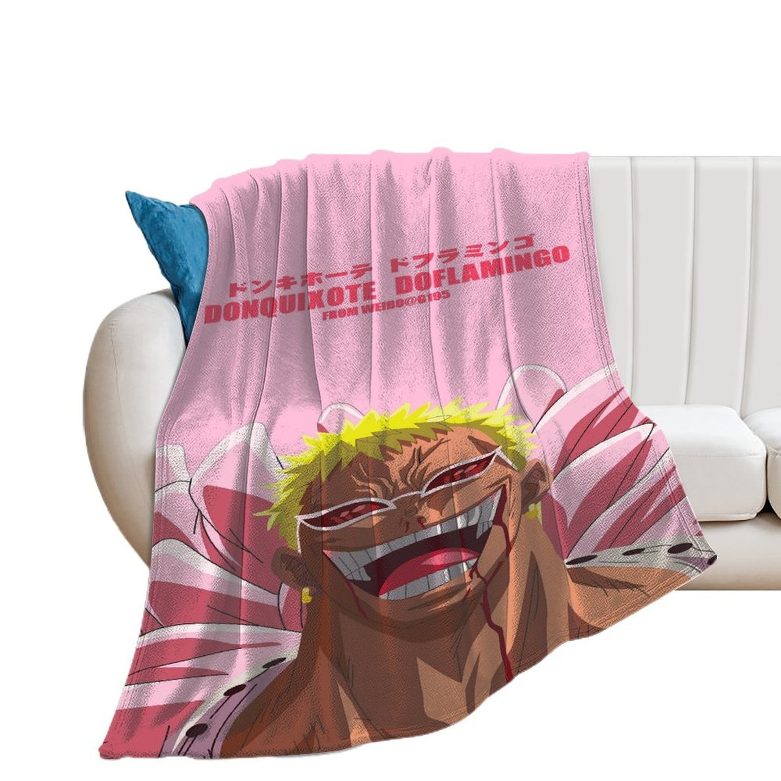 One Piece Luffy A (44) Throw Blanket Blankets and Throws Beach Picnic ...