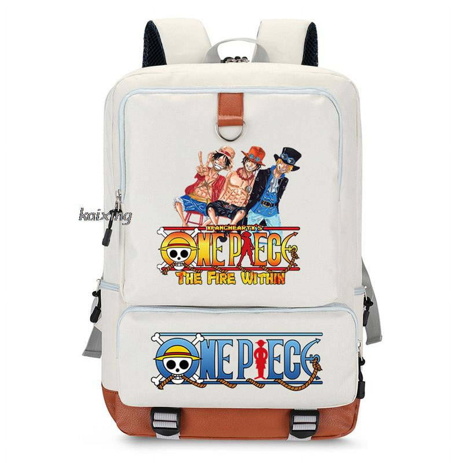 One Piece Luffy Backpack Fashion Capacity School Bags For Teens ...