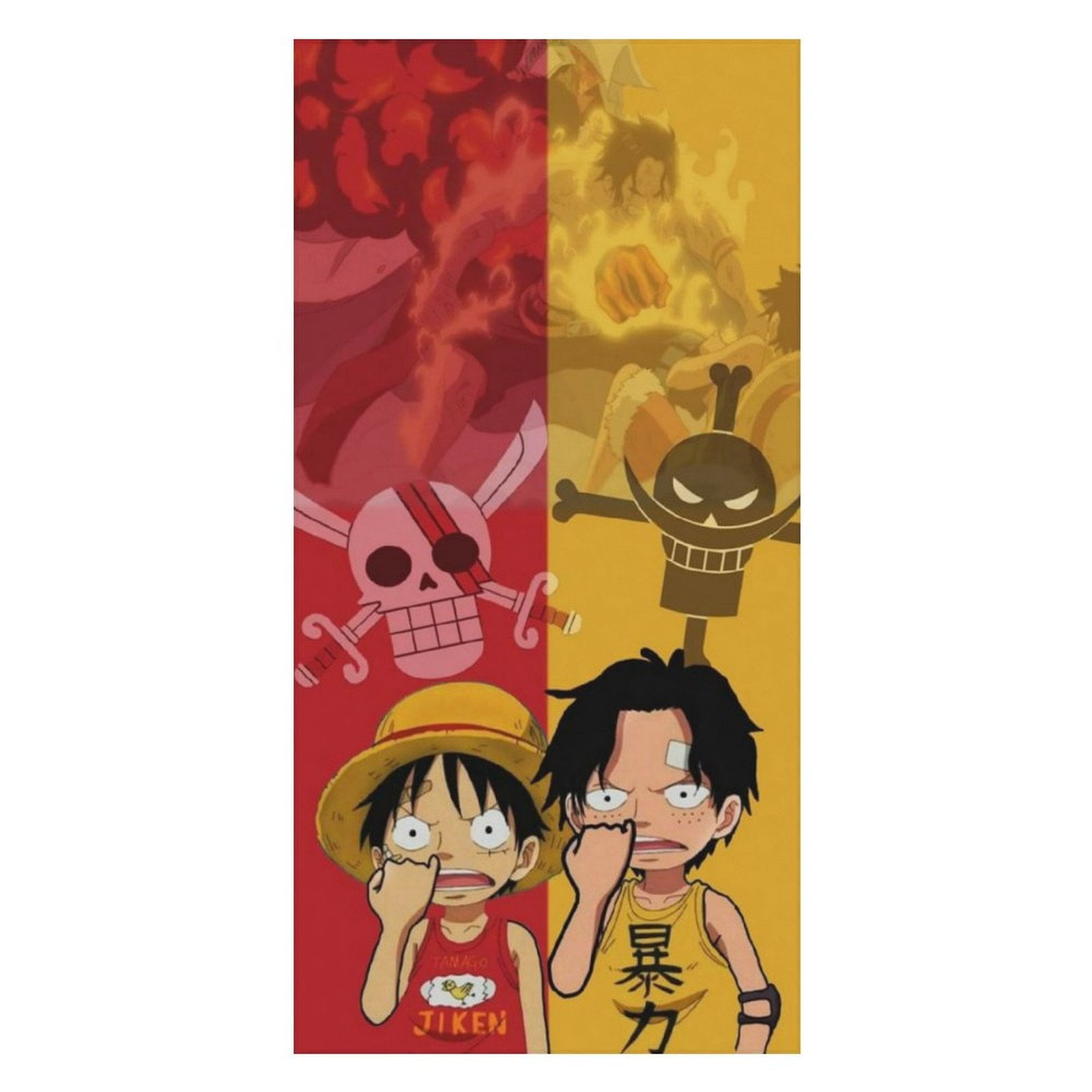 One Piece Luffy Beach Towel Pool Towel Extra Large 160x80cm - Walmart.com