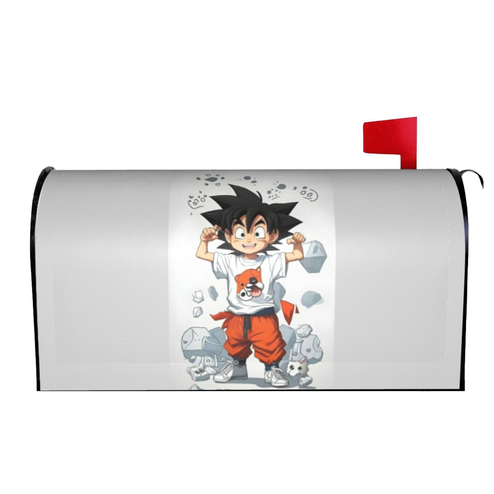 One Piece Luffy Cartoon Character Mailbox Cover Magnetic Standard Size ...