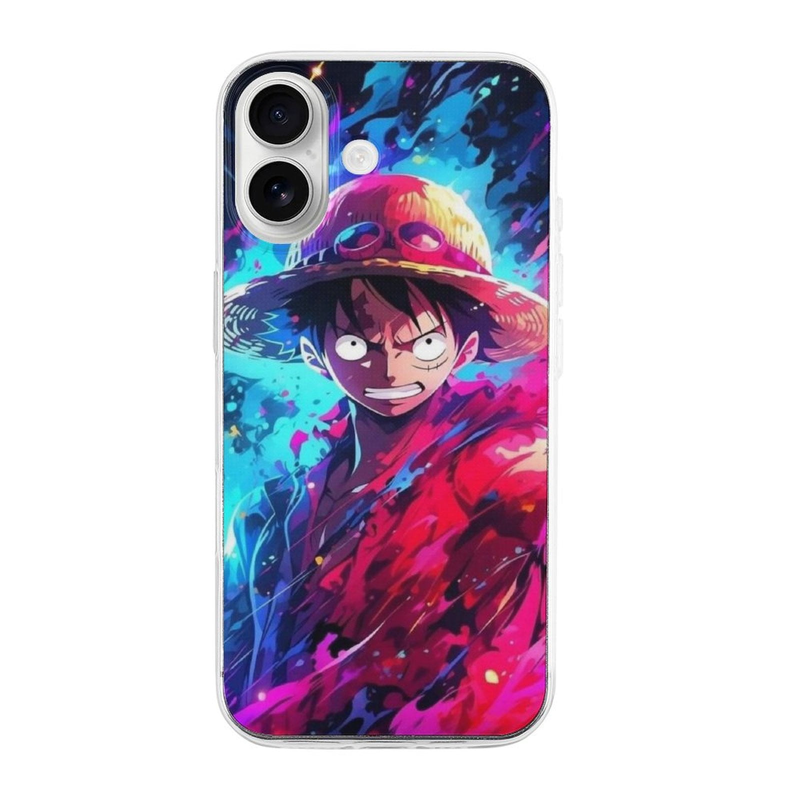 One Piece Luffy Case for iPhone 16 Anime Durable TPU Protective Phone ...