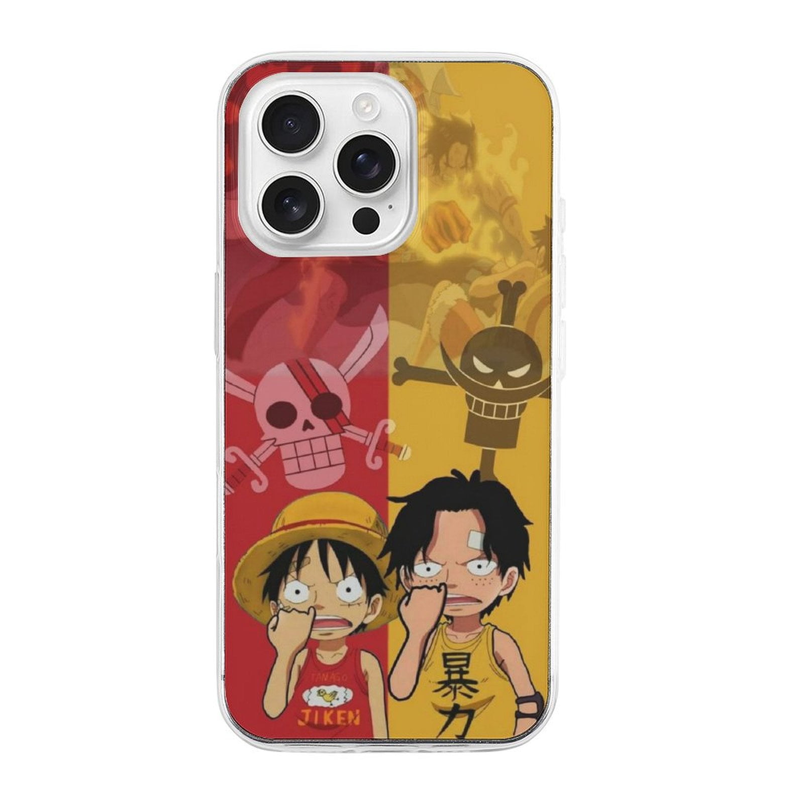 One Piece Luffy Case for iPhone 16 Pro Anime Durable TPU Protective ...
