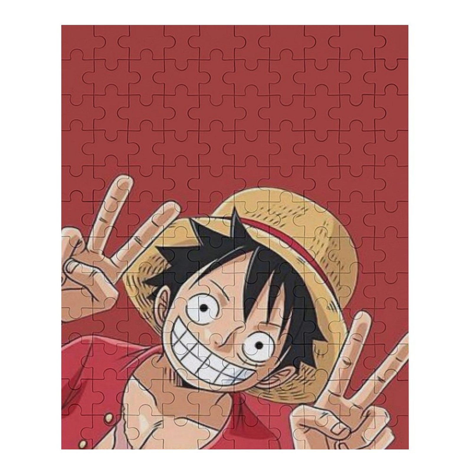 One Piece Luffy Christmas Jigsaw Puzzles Interlocking puzzles for kids ...