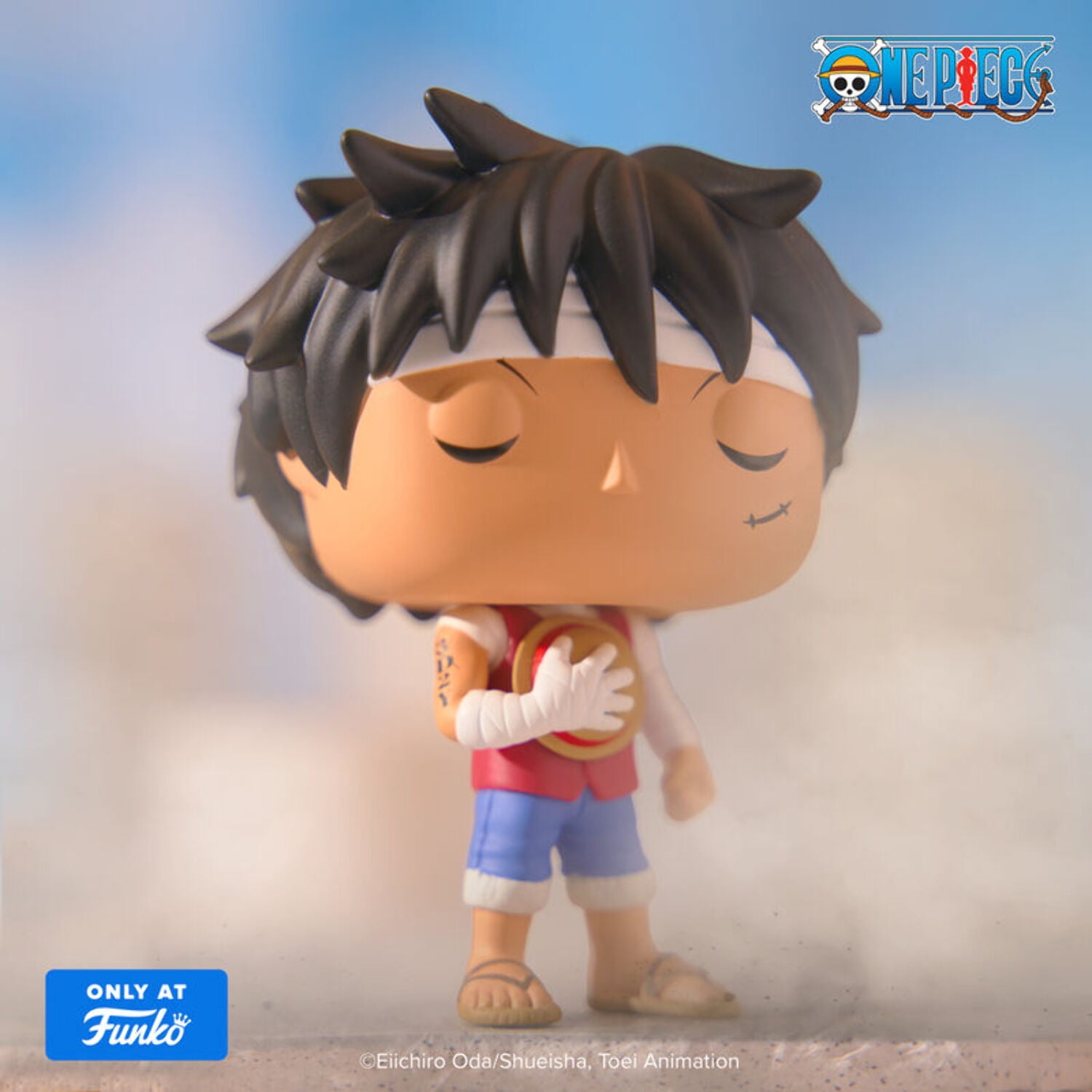 Funko POP! Anime One Piece Monkey D Luffy Marineford Memorial Exclusive ...