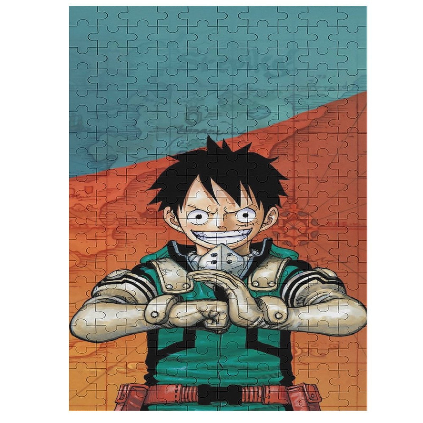 One Piece Luffy Jigsaw Puzzles for Kids Adults Anime One Piece Luffy ...