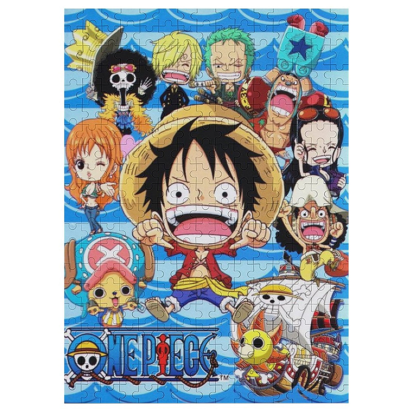 One Piece Luffy Jigsaw Puzzles for Kids Adults Anime One Piece Luffy ...