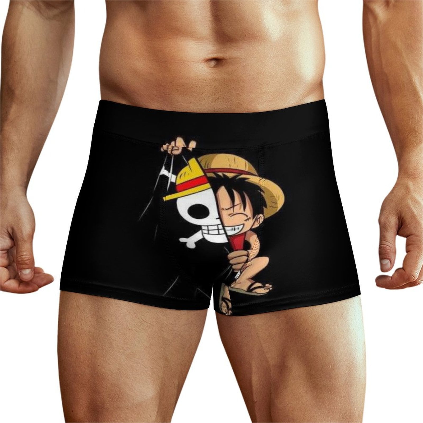 One-Piece Luffy Men's Cartoon Boxer BriefsMens Underwear M - Walmart.com