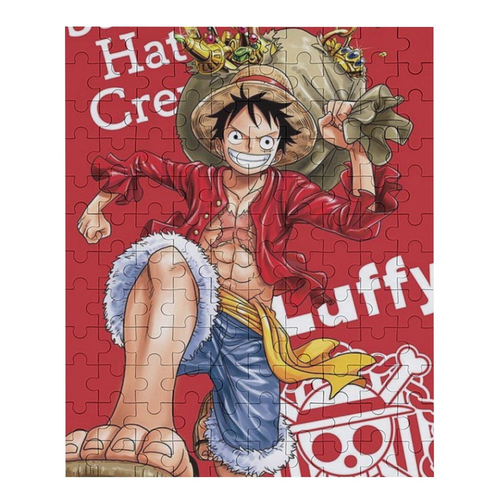 One Piece Luffy Puzzels for Kids Ages 6-8 10-12 14-16 Jigsaws for ...