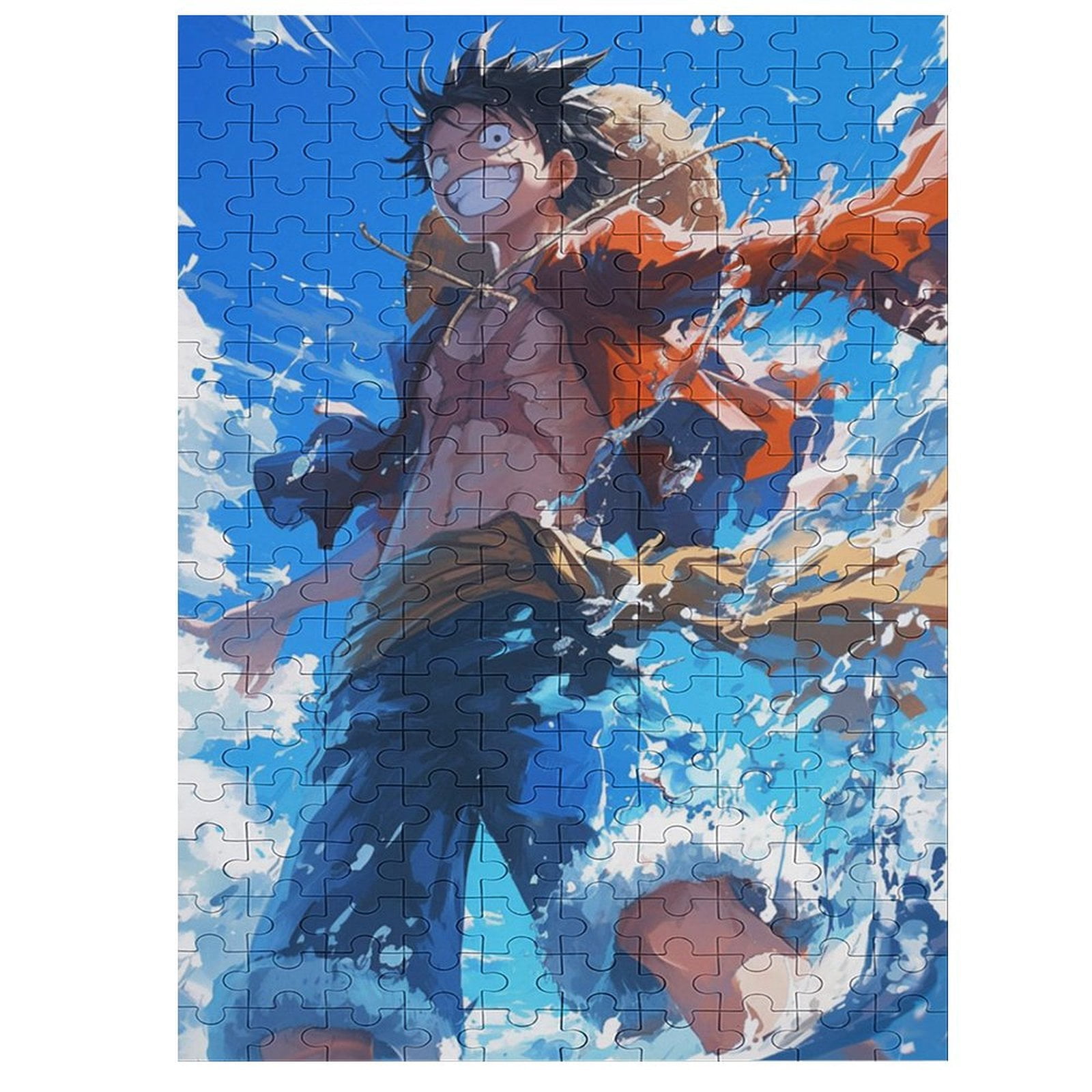 One Piece Luffy Puzzels for Kids Ages 6-8 10-12 14-16 Jigsaws for ...
