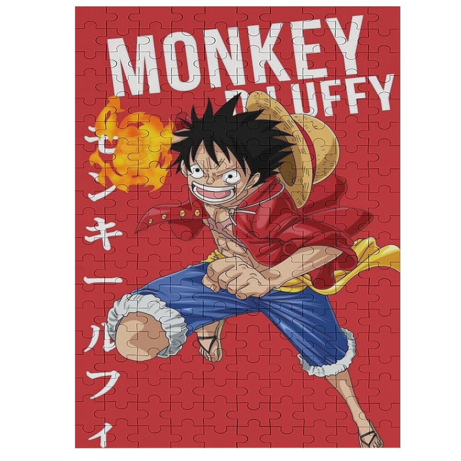 One Piece Luffy Puzzles for Cartoon Child Home Entertainment 200 ...