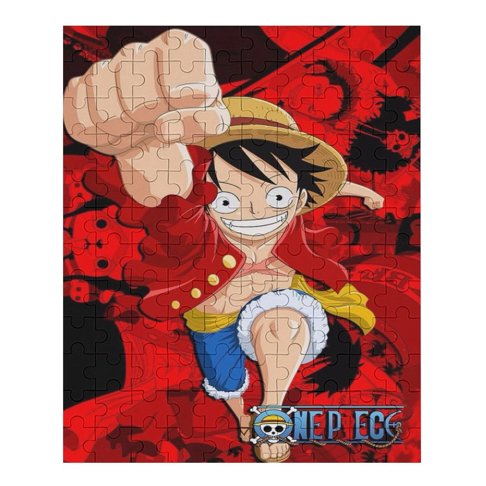 One Piece Luffy Puzzles for Cartoon Child Home Entertainment 70 ...