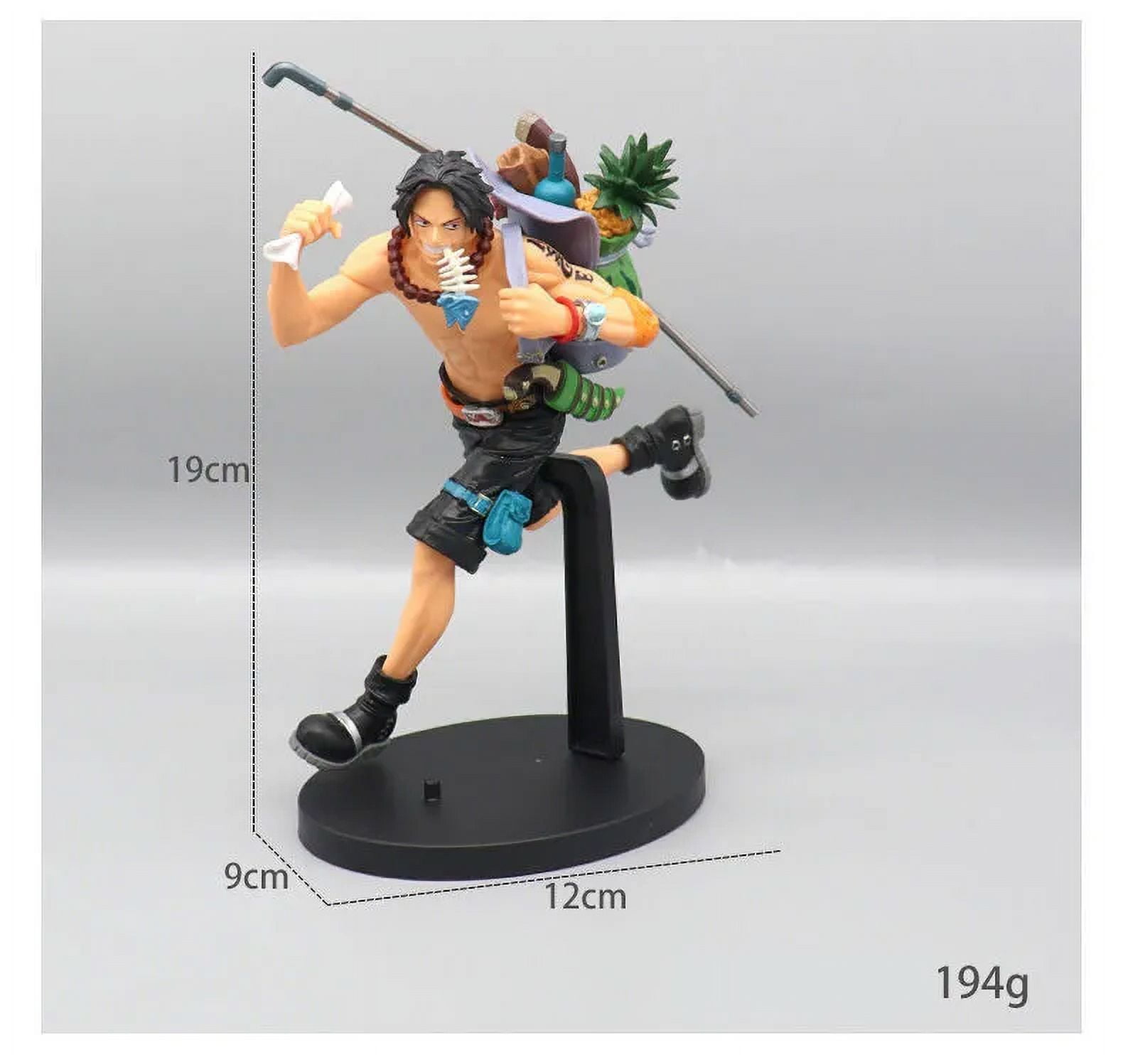 One Piece Luffy Sabo ACE Anime Figure Collection Ornaments PVC Toys OPP ...