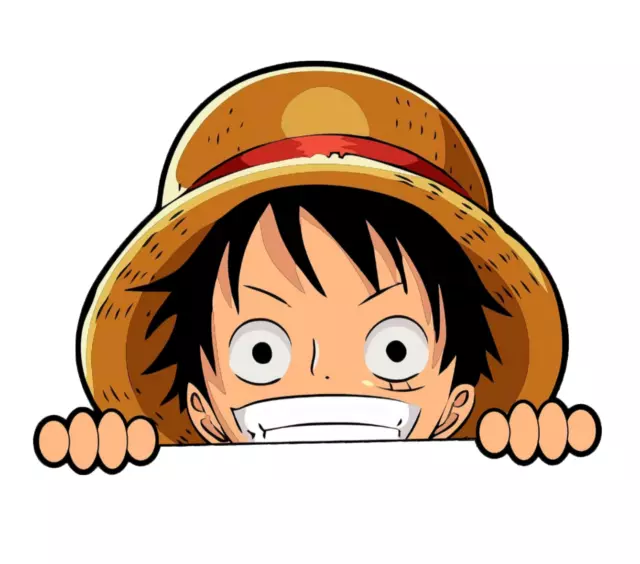 One Piece Luffy Sticker Phone Decal Water Bottle Stickers Car Decals ...