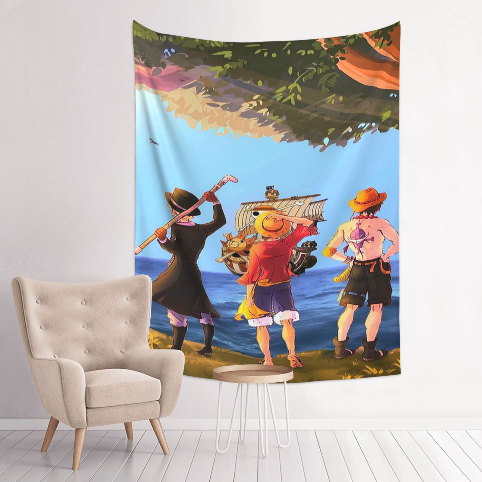 One Piece Luffy Tapestries Banner Tapestries in various sizesfor Fans ...