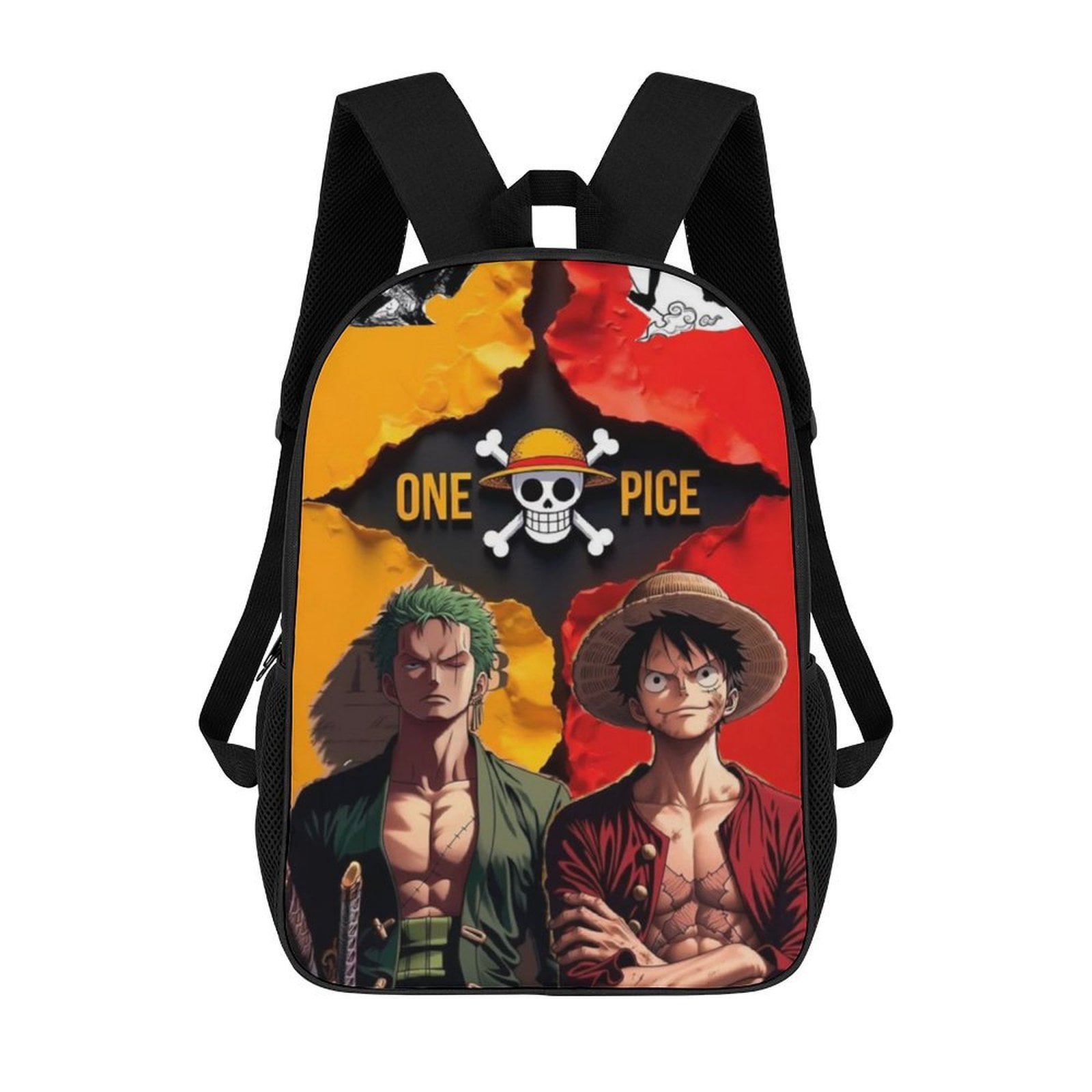 One Piece Luffy Zoro Backpacks for Backpack for Bookbag - Walmart.com