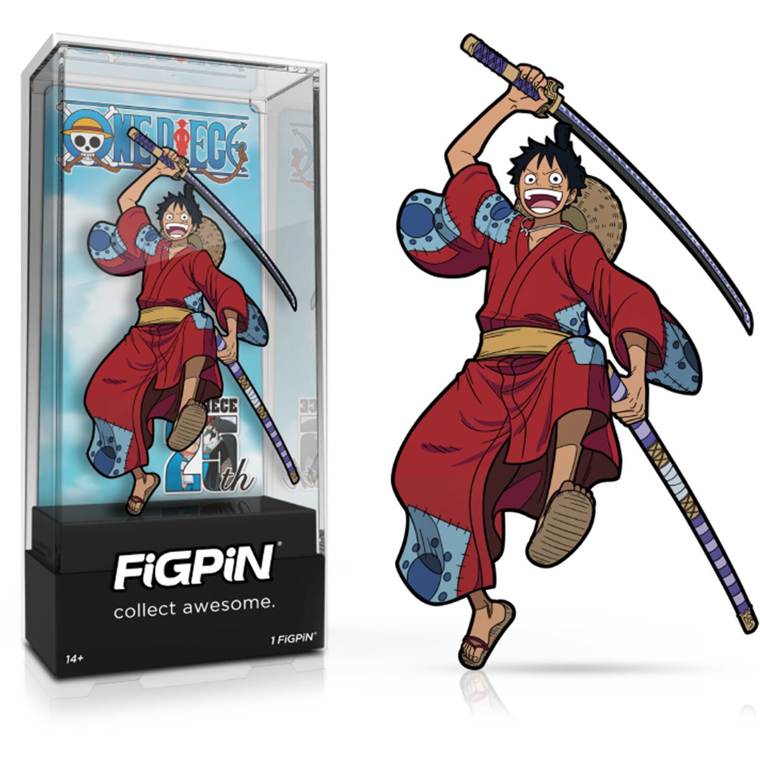 One Piece Luffytaro FiGPiN Classic 3-Inch Pin - Walmart.com