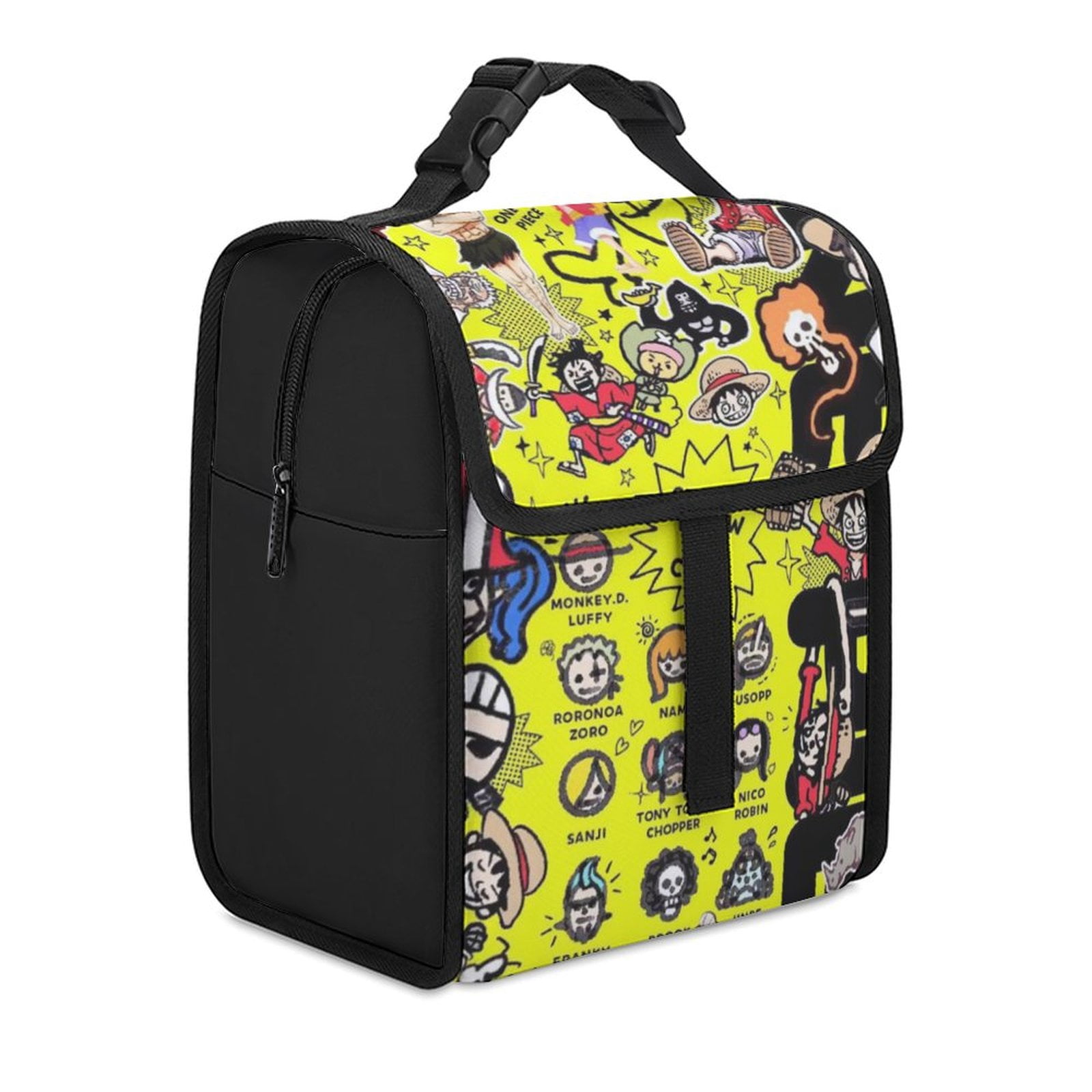 One Piece Lunch Bag Insulated Portable Lunch Box Cooler Bag for School ...