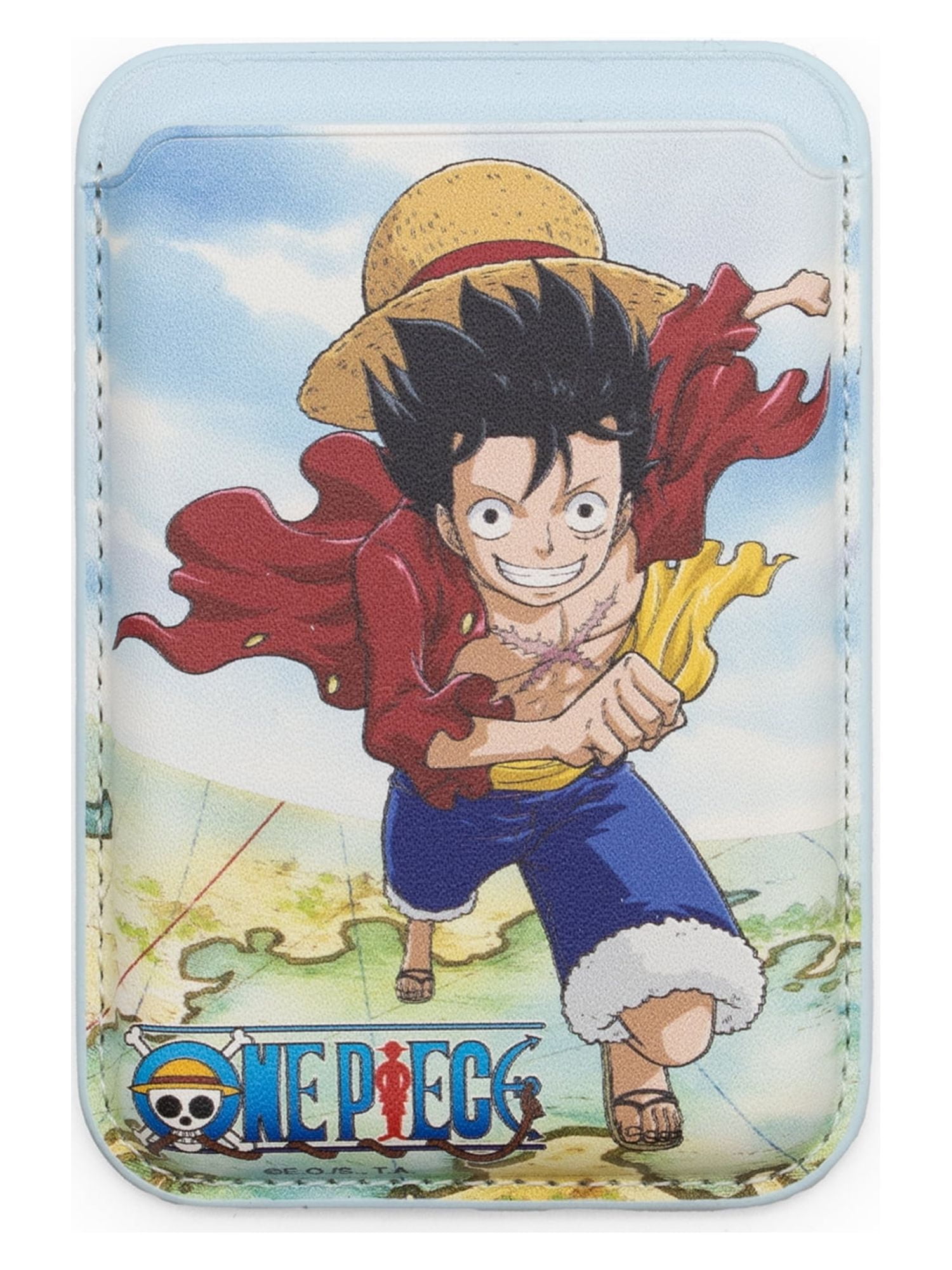 CultureFly Magnetic MagSafe Wallet One Piece Luffy Running - Walmart.com