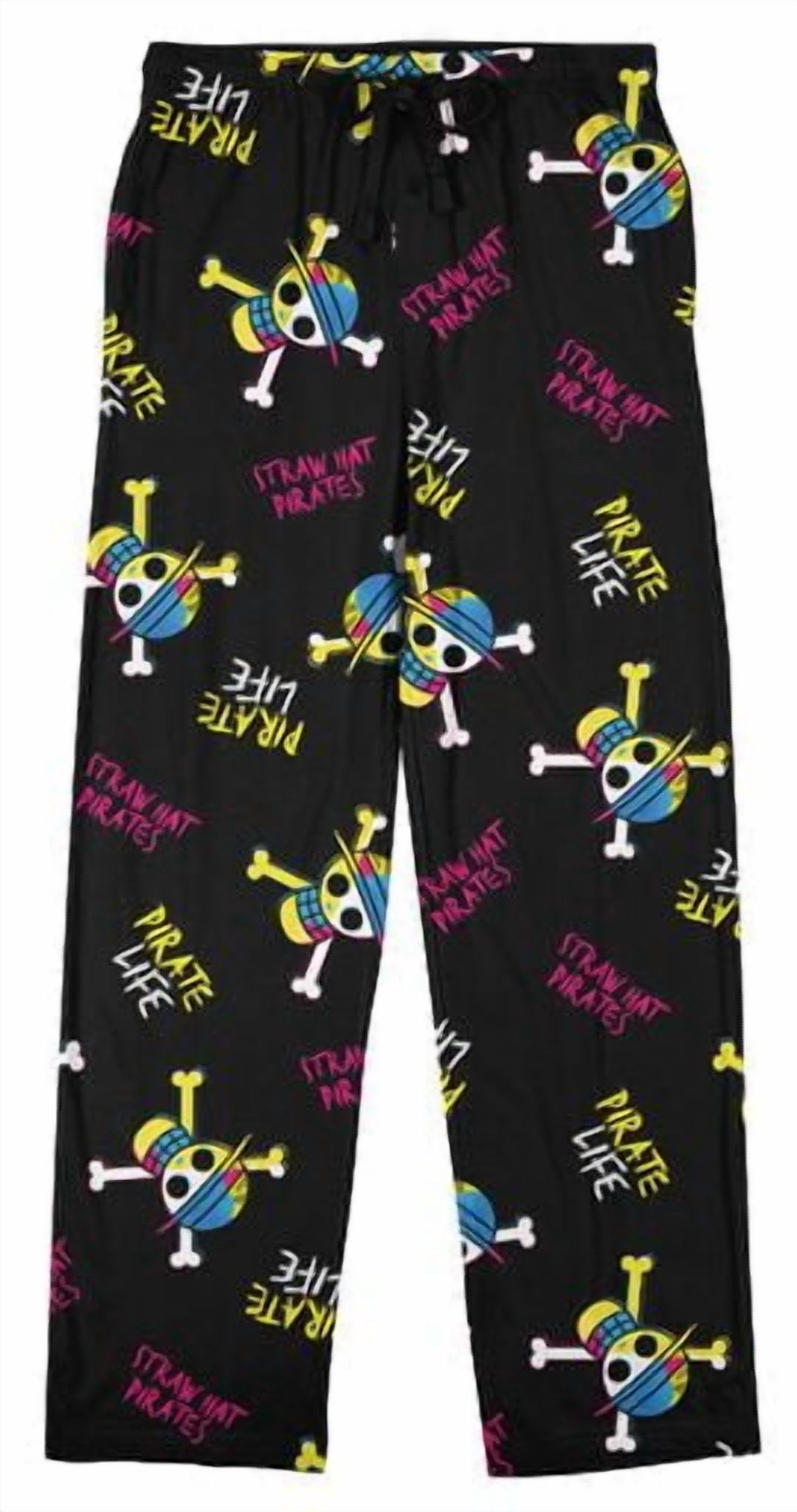 One Piece (Manga Series) All-Over Print Men's Sleep Pajama Pants-XL ...