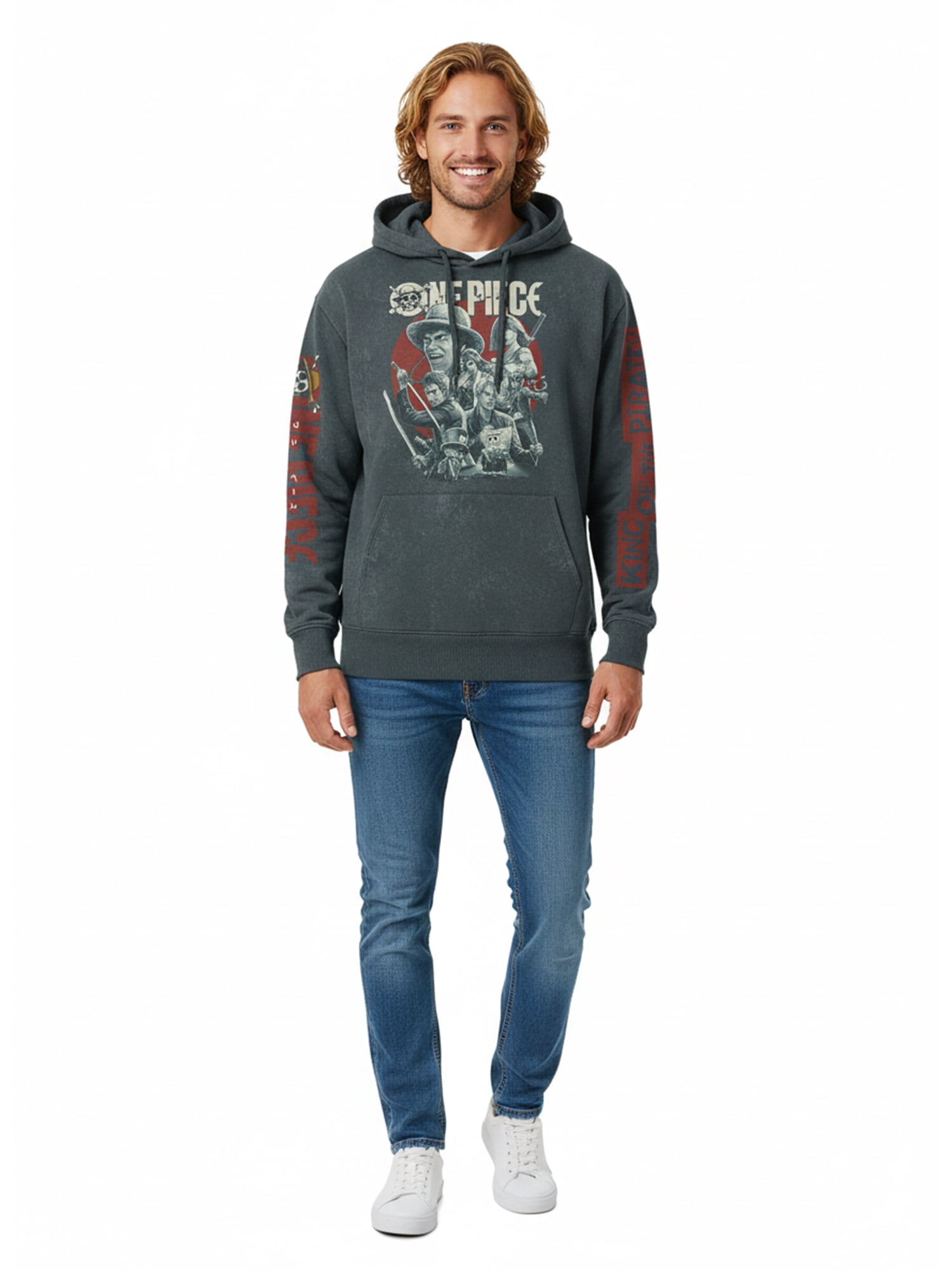 One Piece, Men's & Big Men's Graphic Hoodie, Dead or Alive, Sizes S-3XL ...
