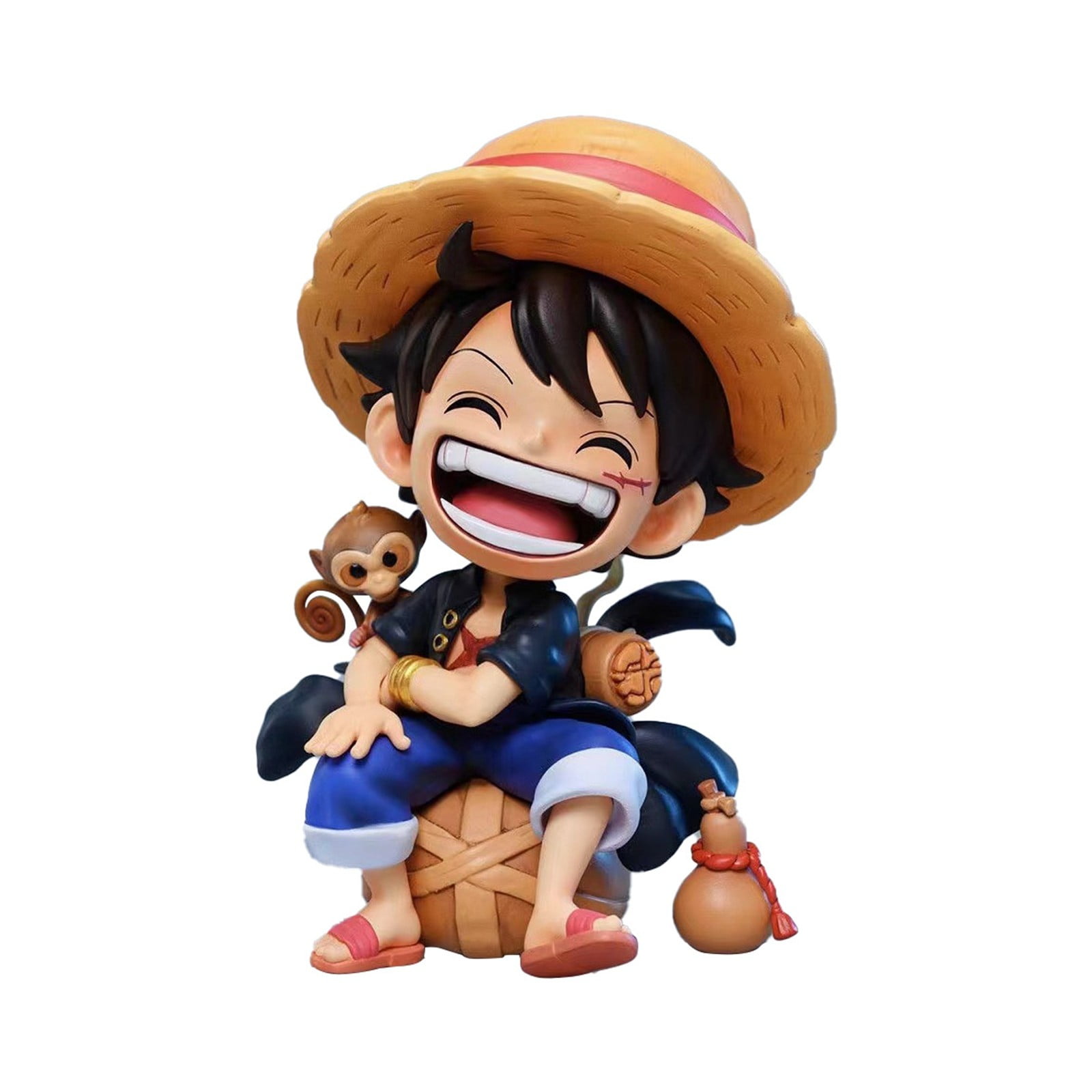 One Piece Merch - Monkey D. Luffy Action Figure ,Anime Statue Doll ...