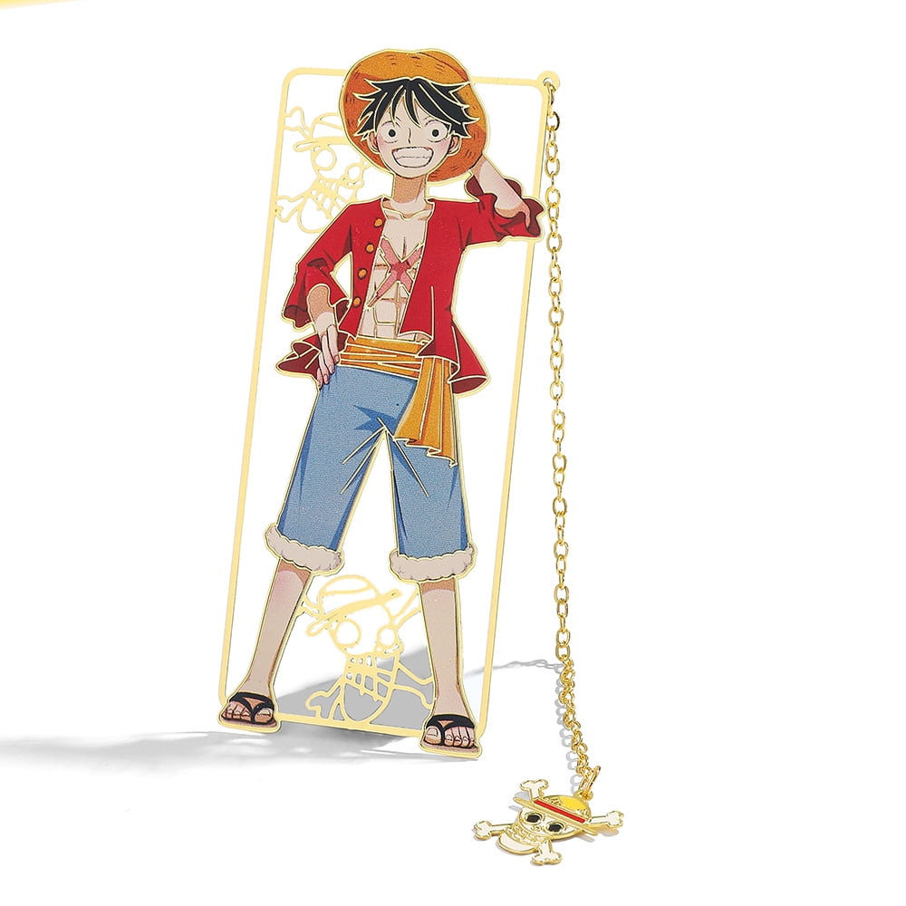 One Piece Metal Bookmarks, Theme Pretty Book Marks for Reading, Cute ...