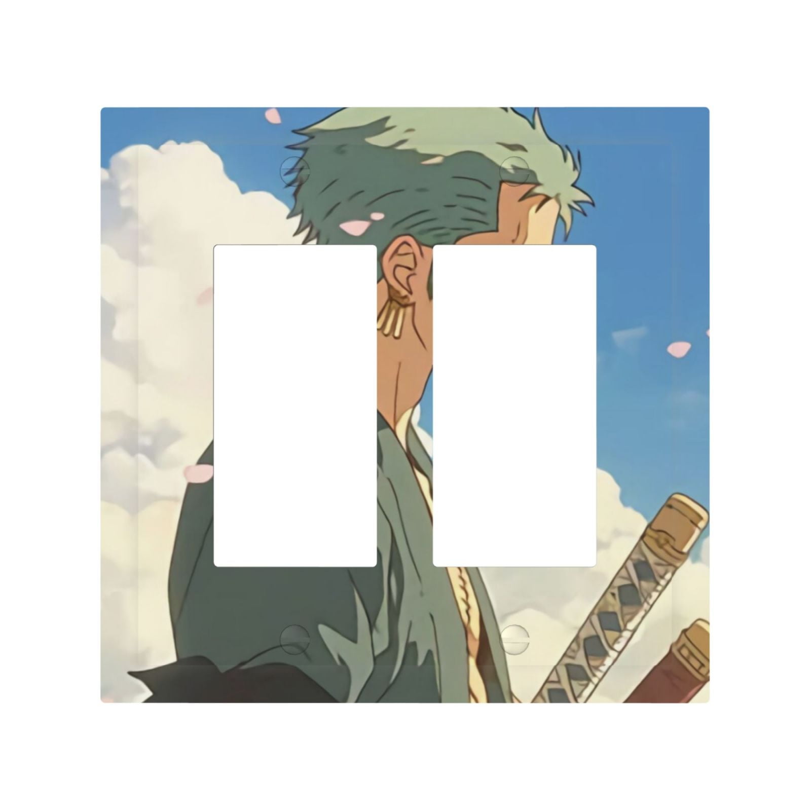 One Piece Modern Two-Way Toggle Switch Panel，Made Of Pc，Dustproof, Heat ...