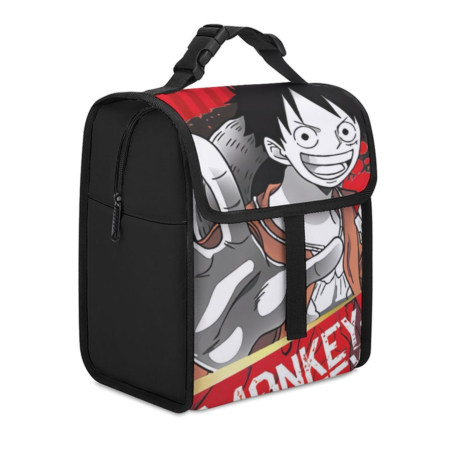 One Piece Monkey D Luffy Lunch Bag Insulated Portable Lunch Box Cooler ...