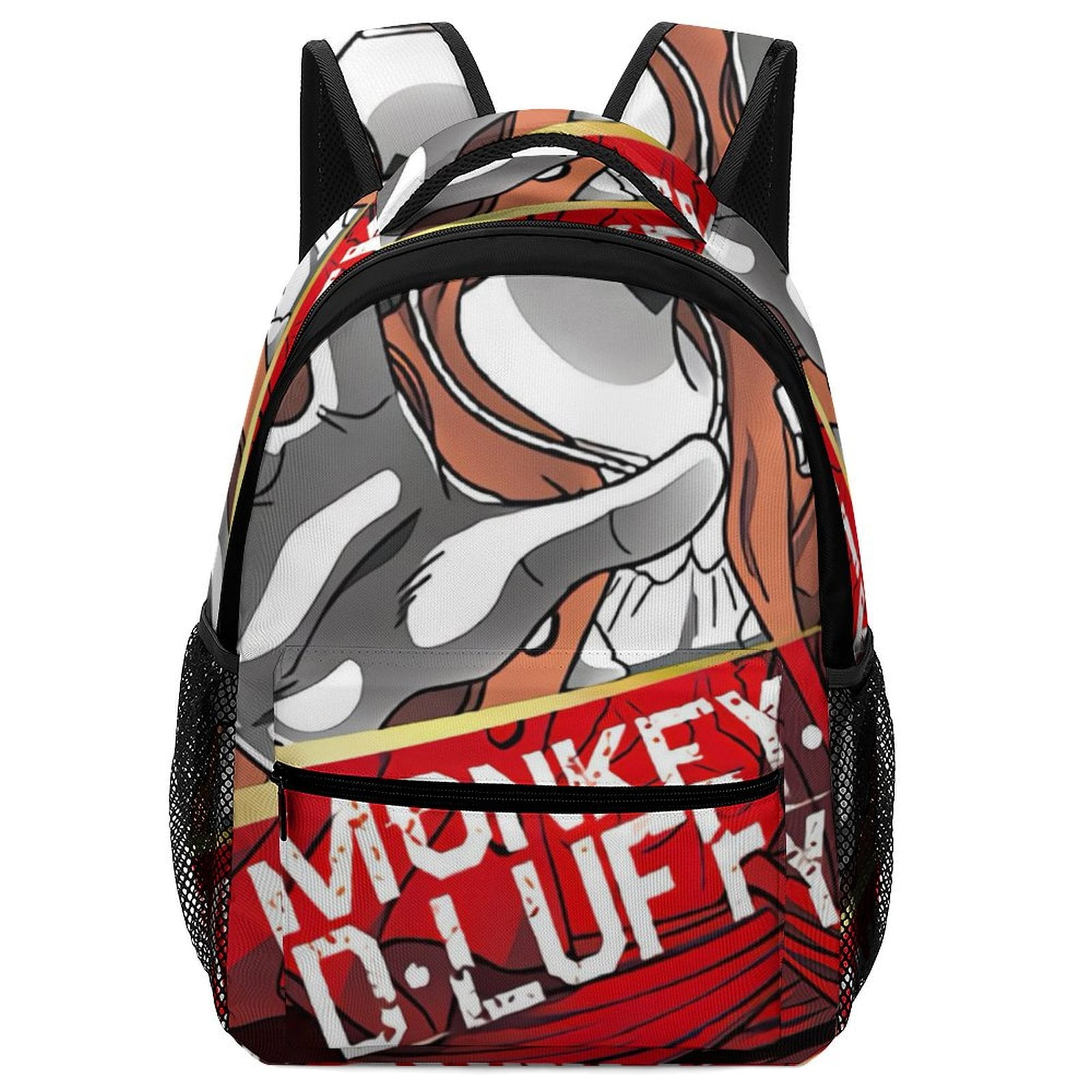 One Piece Monkey D Luffy Unisex Backpack Book Bag Durable Sport ...