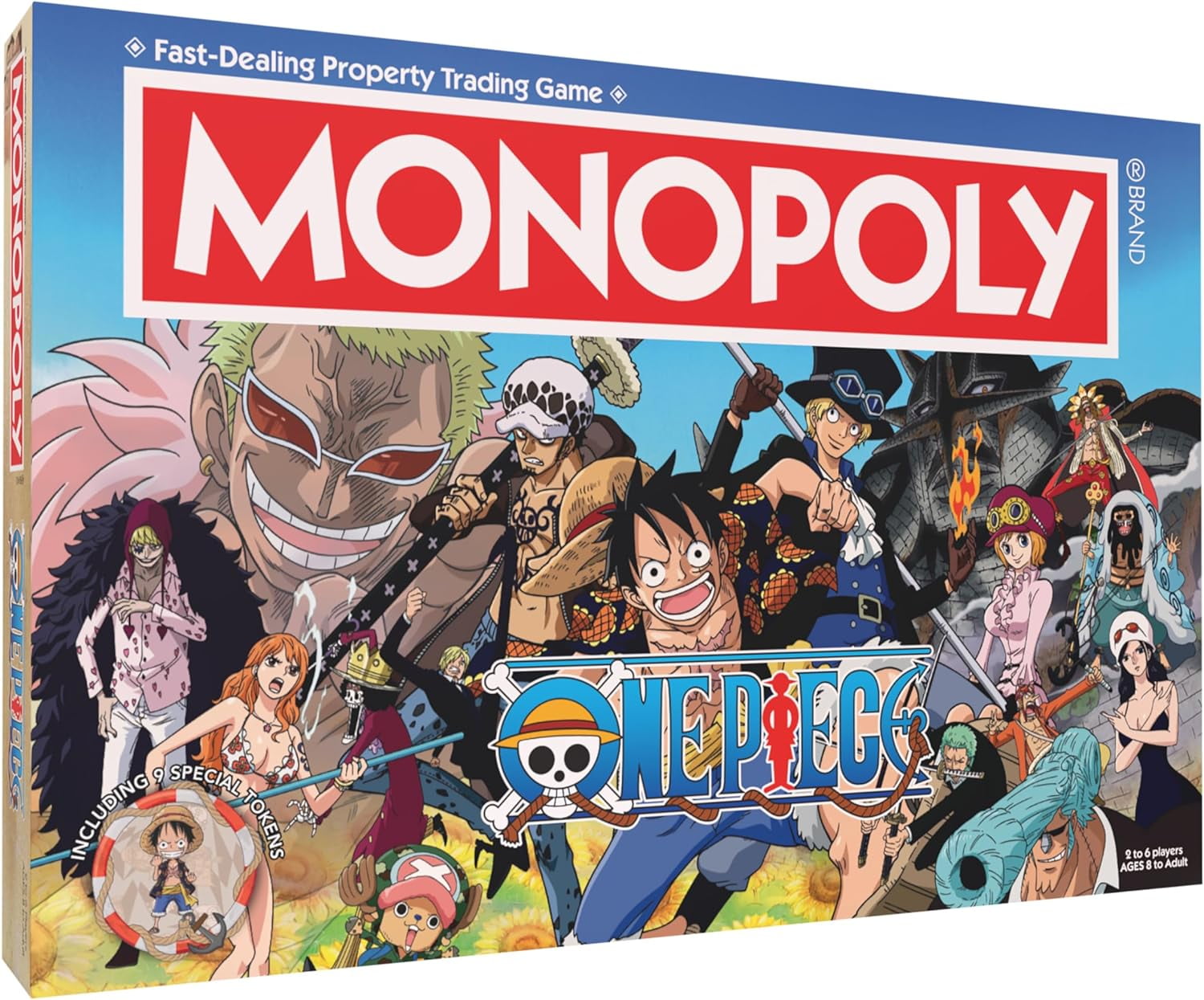 One Piece Monopoly | Popular Characters from The Manga & Anime Series ...