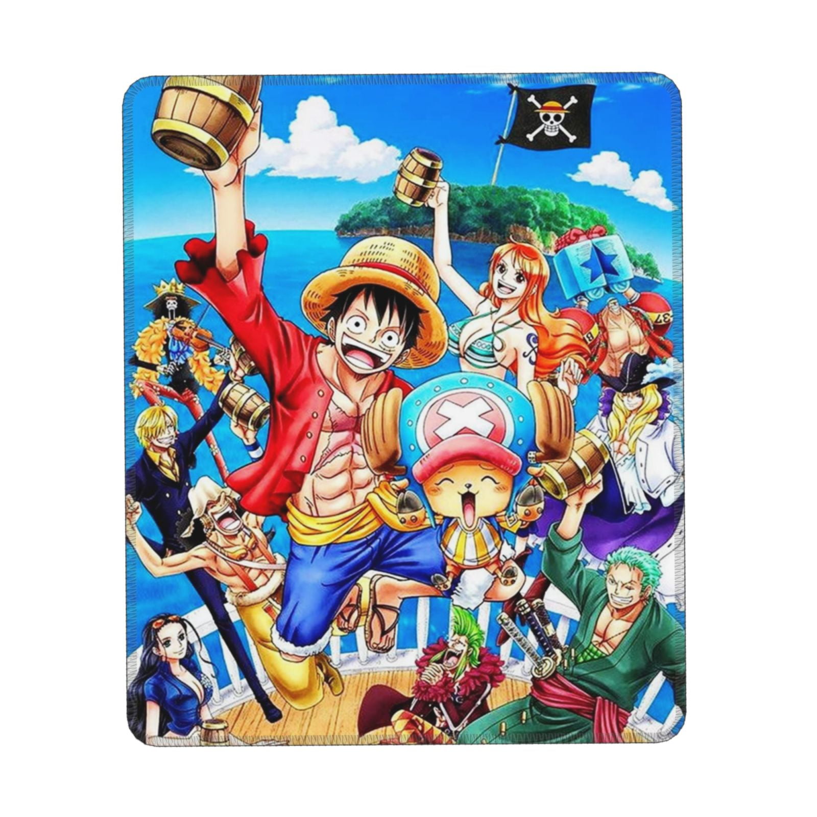 One-Piece Mouse 3D Printed One-Piece Anime Mouse Pad, Enhanced ...