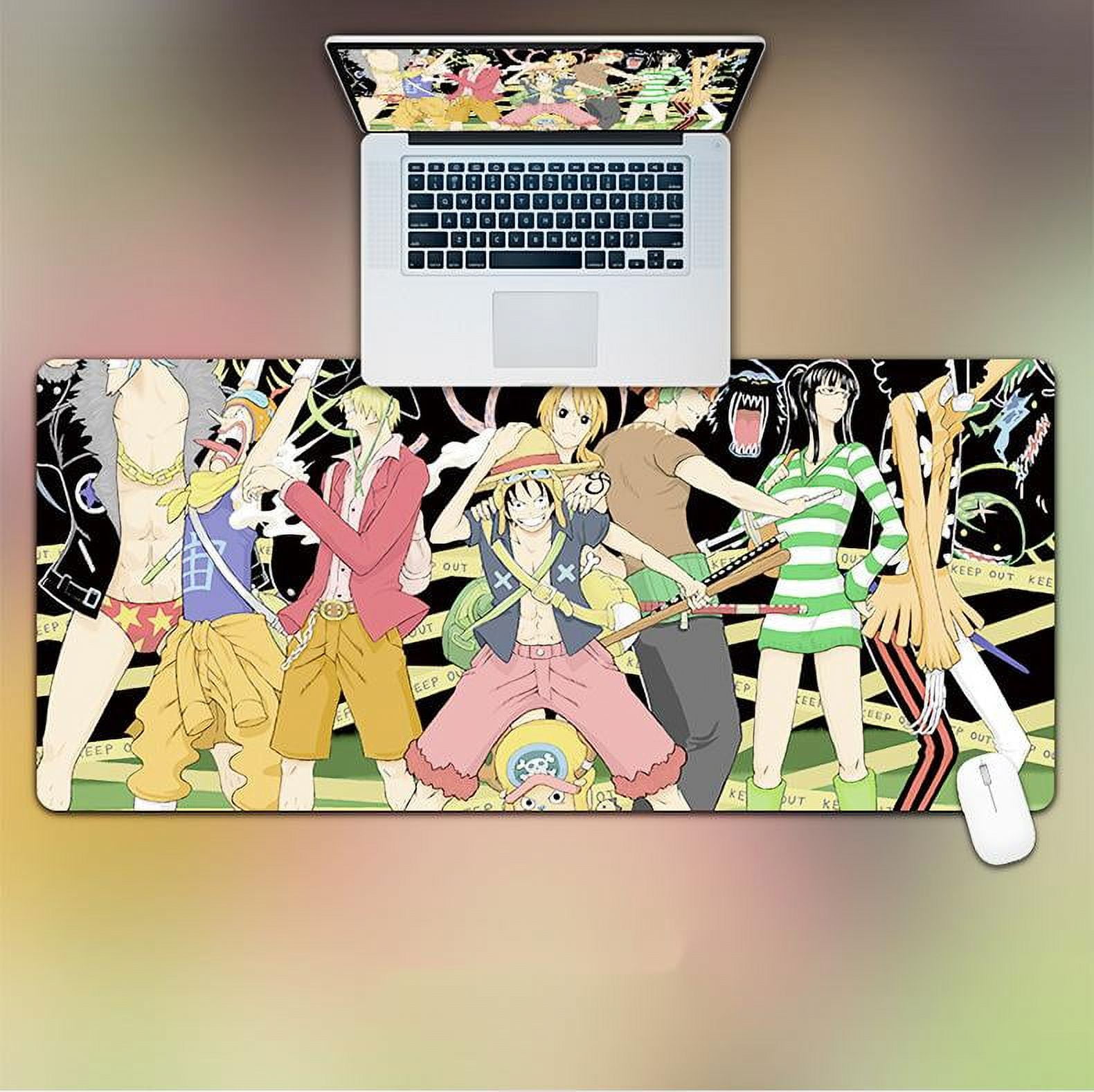 One Piece Mouse Pad 23.8 X 11.8 in Anime Mouse Mat Gaming Mouse Pad ...