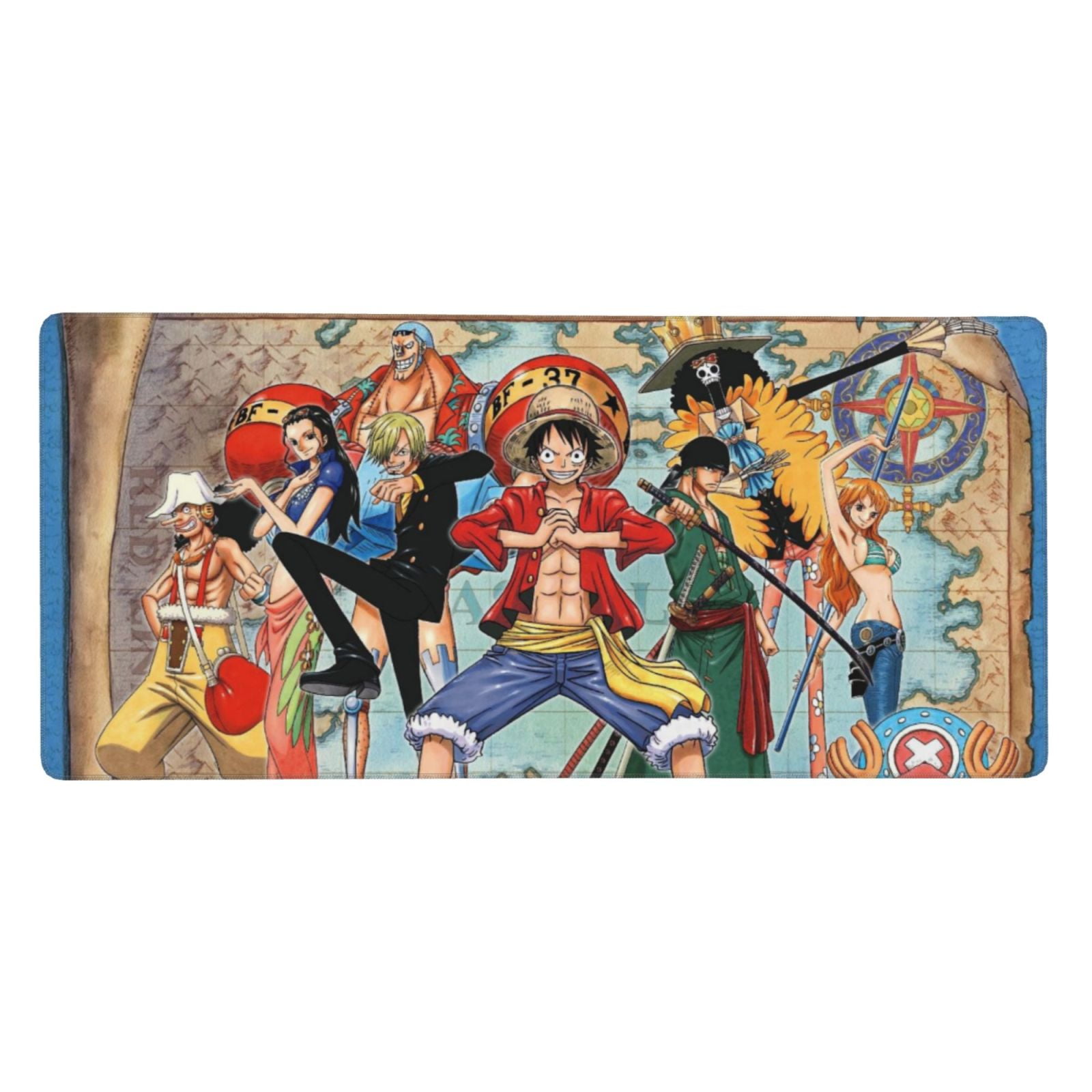 One-Piece Mouse Pad 3D Printed One-Piece Anime Game Mouse Pad Large ...