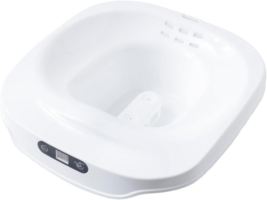 One Piece Non Collapsible Sitz Bath Postpartum, Extra Wide Easy to ...
