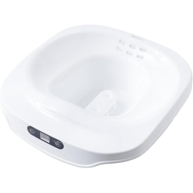 One Piece Non Collapsible Sitz Bath Postpartum, Extra Wide Easy to ...