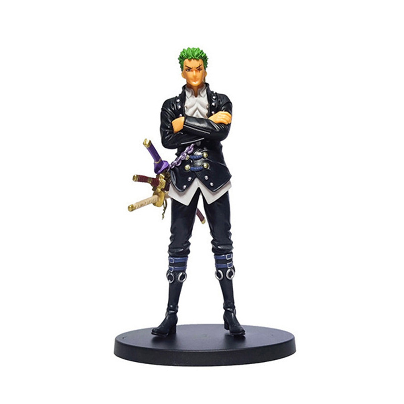 One Piece PVC Action Figure Toy, 8" One Piece Roronoa Zoro Moveable ...