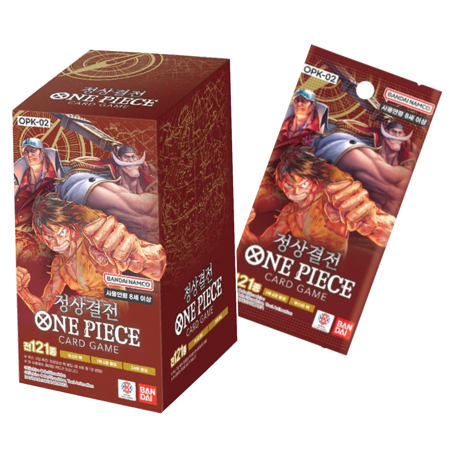 One Piece TCG Paramount War OPK-02 (Booster Box) (Korean) - Walmart.com