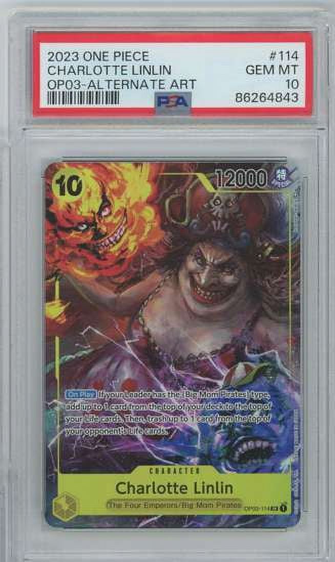 One Piece Pillars of Strength Super Rare Charlotte Linlin OP03-114 ...
