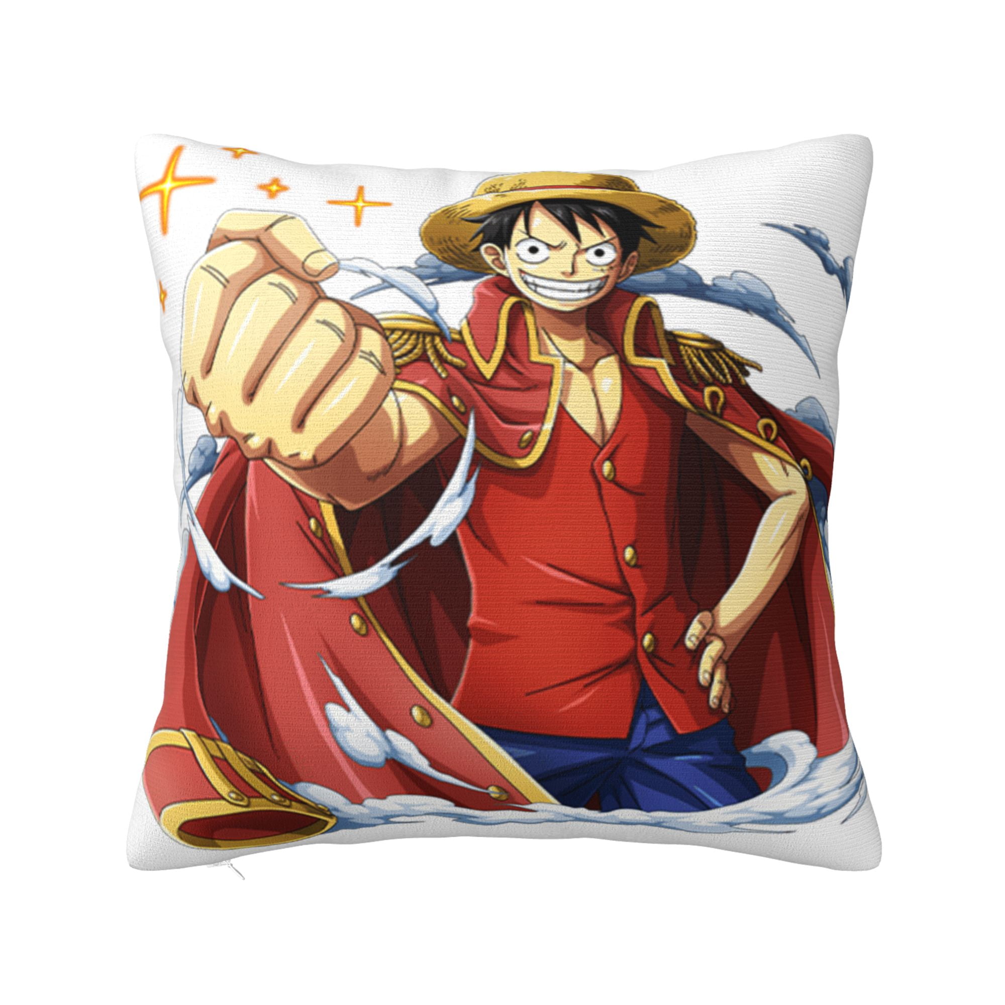 One Piece Pillowcase Throw Monkey D Luffy Roronoa Zoro Vinsmoke Sanji ...