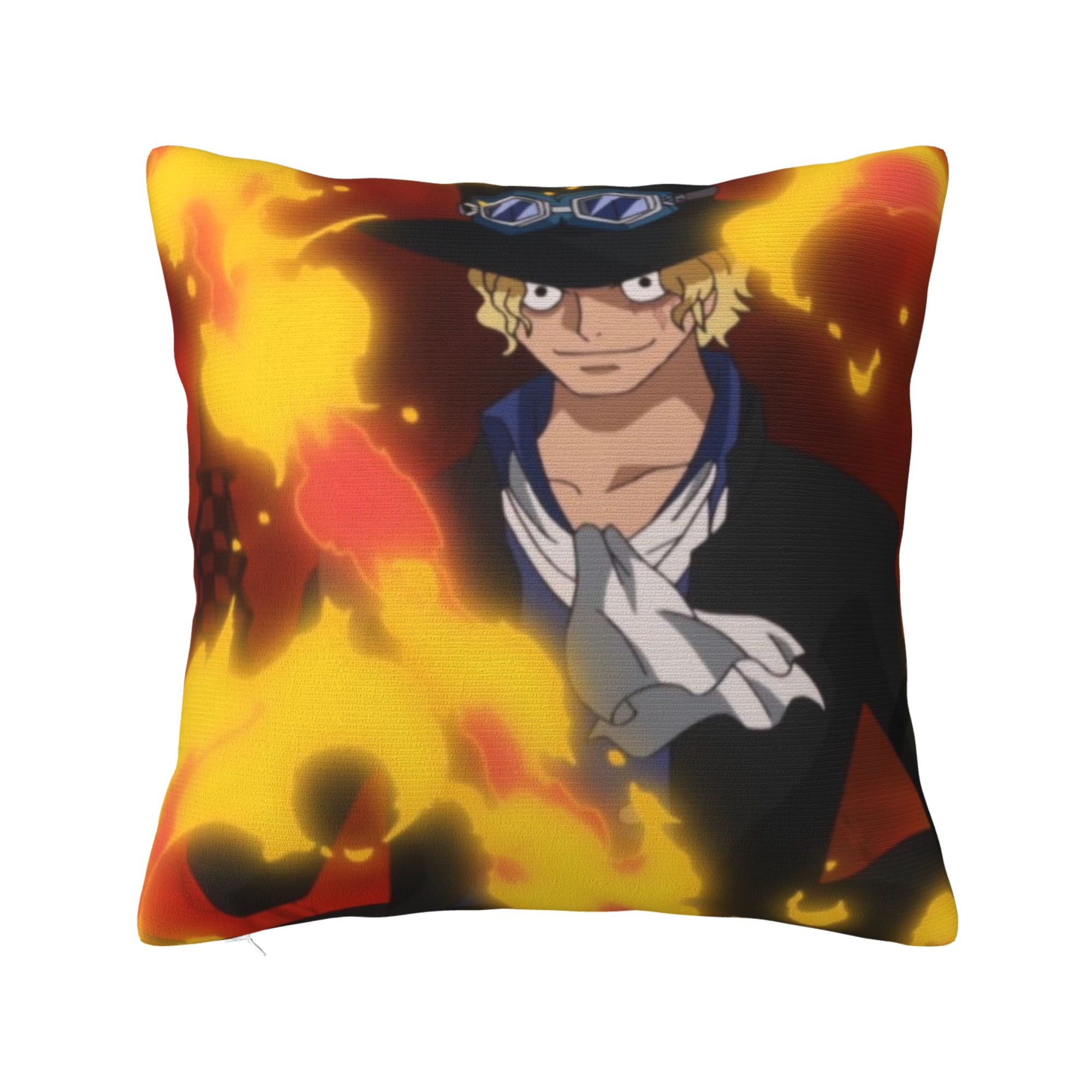 One Piece Pillowcase Throw Monkey D Luffy Roronoa Zoro Vinsmoke Sanji ...