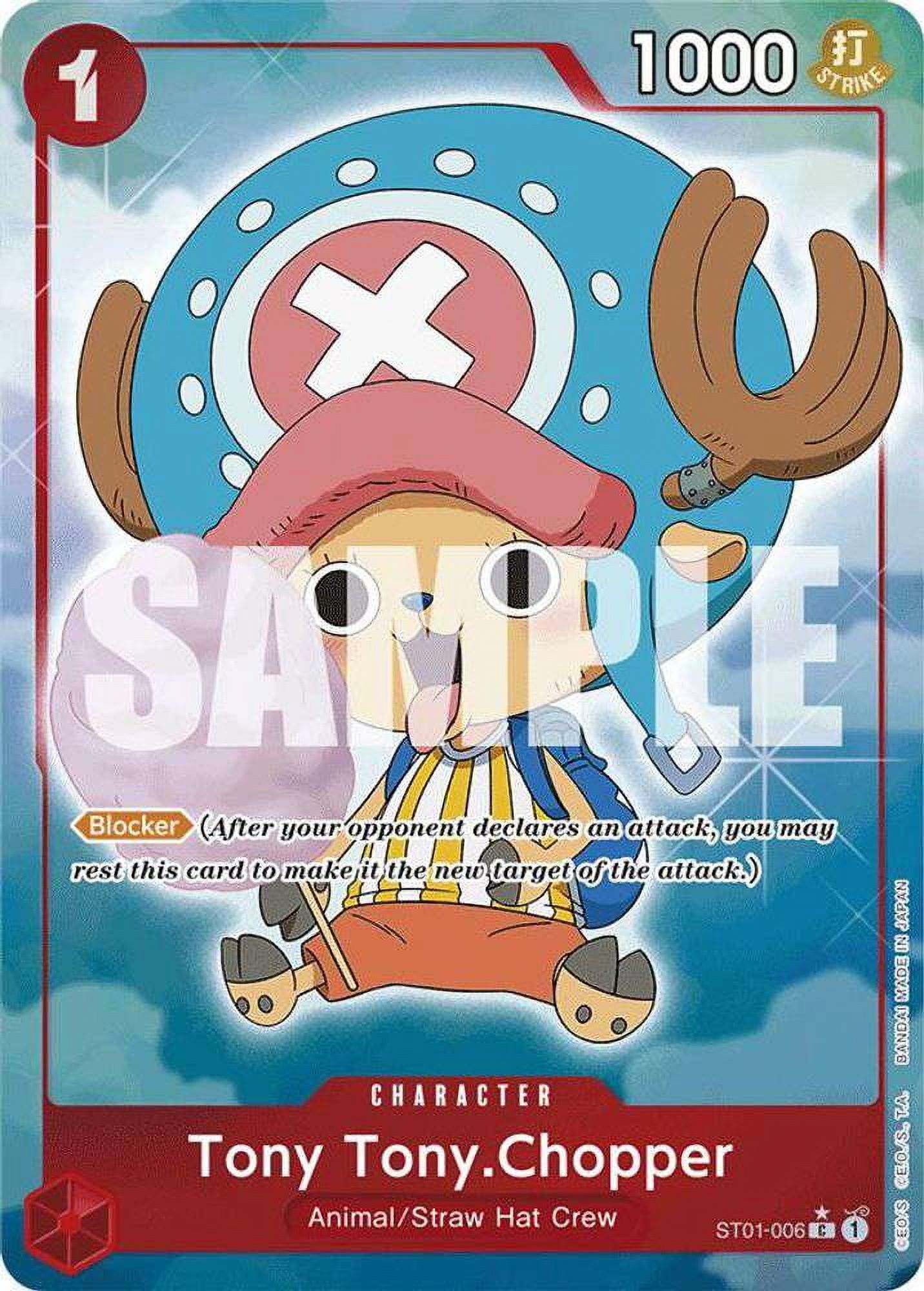 One Piece Premium Booster Common Tony Tony.Chopper ST01-006 (Full Art ...