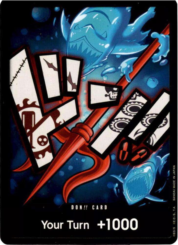 One Piece Premium Booster DON!! Card - Hody Jones - Walmart.com