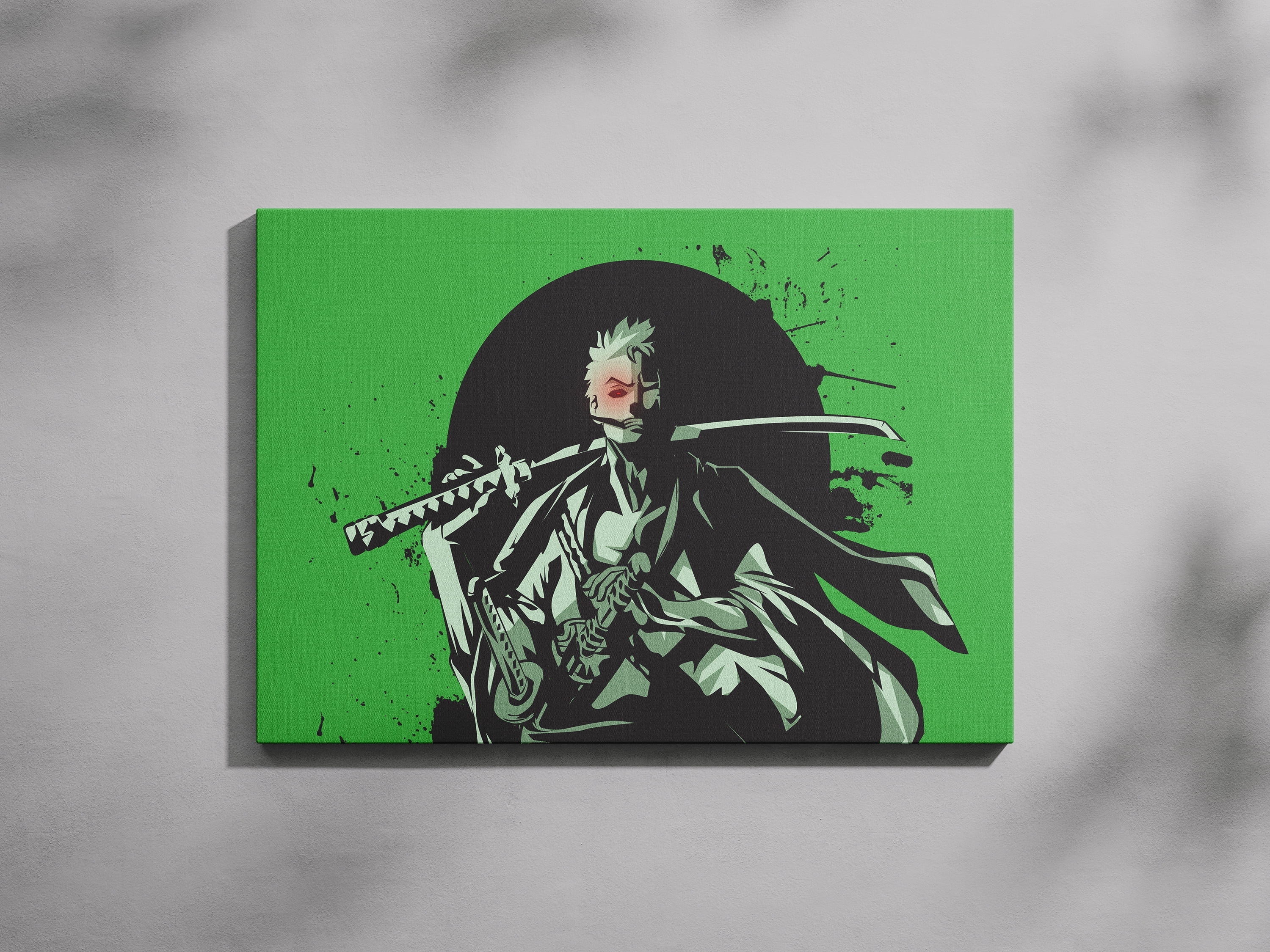 One Piece Roronoa Zoro Anime Canvas Anime Wall Art Poster Wall Art ...