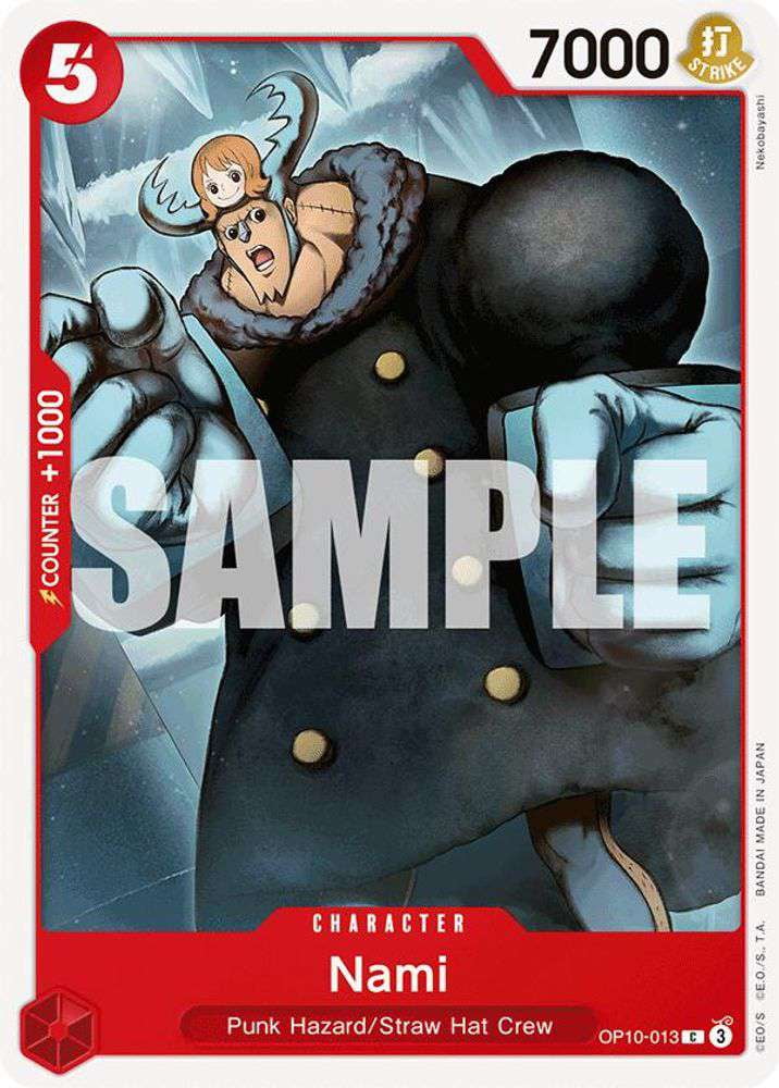 One Piece Royal Blood Common Nami OP10-013 - Walmart.com