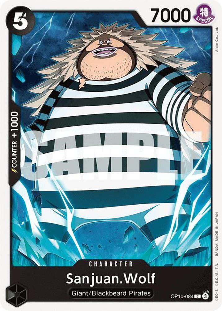 One Piece Royal Blood Common Sanjuan.Wolf OP10-084 - Walmart.com