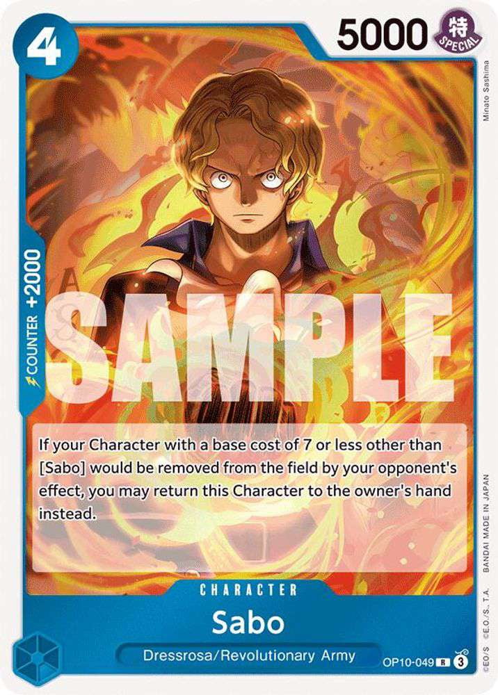 One Piece Royal Blood Rare Sabo OP10-049 - Walmart.com