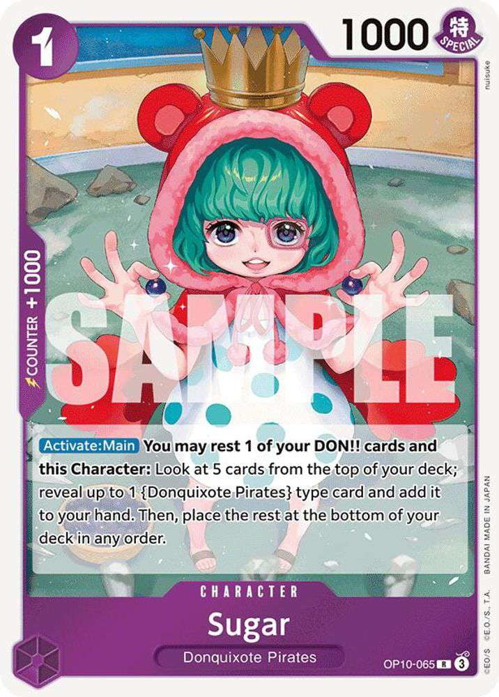 One Piece Royal Blood Rare Sugar OP10-065 - Walmart.com
