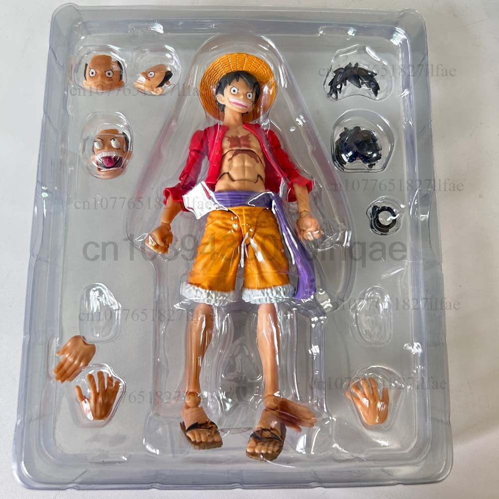 One Piece Shf Monkey D Luffy Gear 5 NIKA Action Figure ONE PIECE Luffy Figure Movable Joint ...