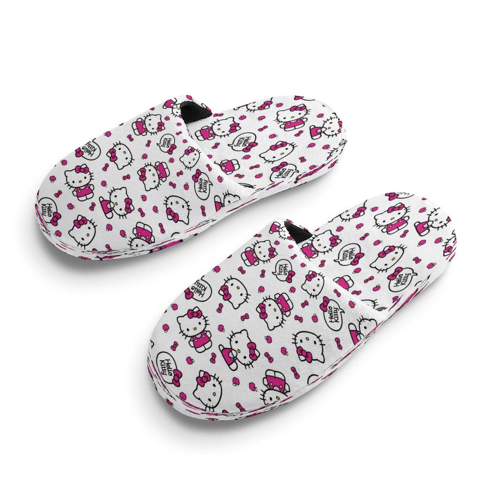 Hello Kitty Slippers For Kids Indoor Outdoor Cute Cotton Slippers ...