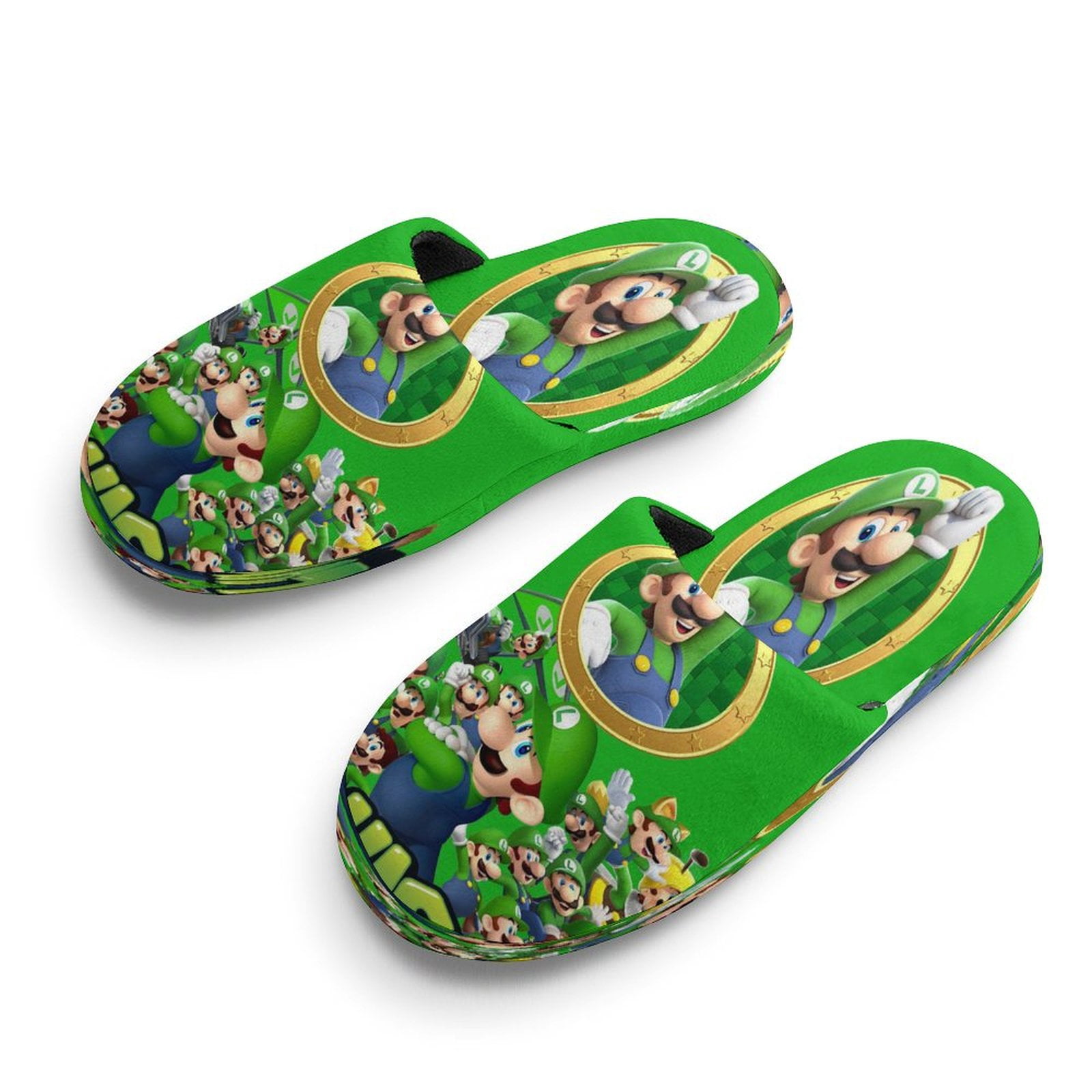 One Piece Slippers For Kids Indoor Outdoor Cute Cotton Slippers Bedroom ...